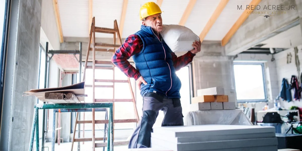 Can You Claim for a Back Injury at Work in North Carolina?